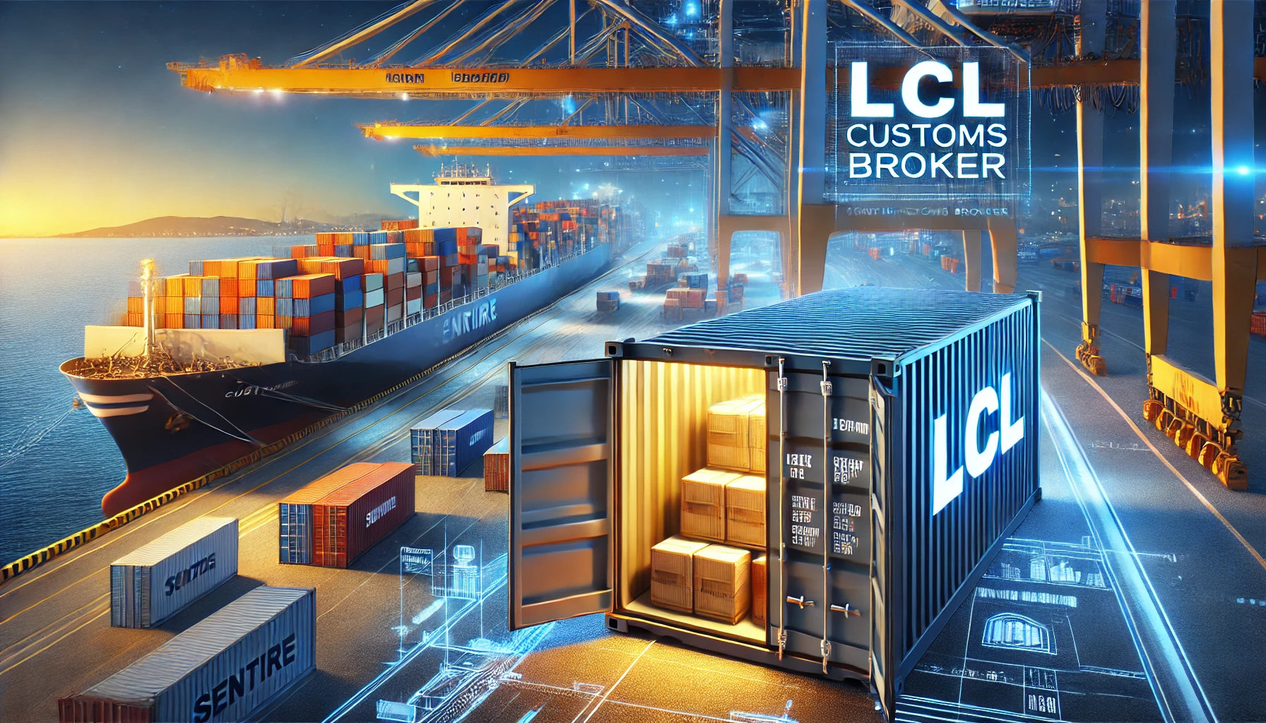Maritimo LCL Consolidado – Sentire Customs Broker